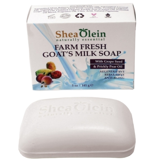 Shea Olein | Skincare | Shea Olein Farm Fresh Goats Milk Soap 5 Oz ...